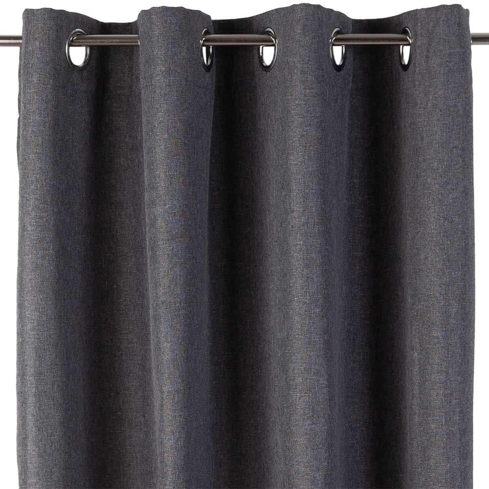 Gardine Lino, Grau, 140 x 255 cm | Tebolo