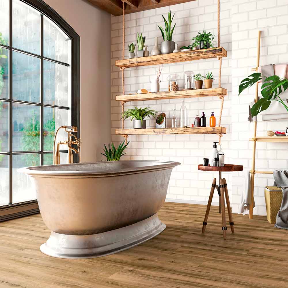 Designbelag Planke Black Line 30, Dekor Trondheim Eiche, Landhausdiele ...